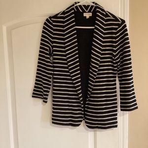 Maison Jules | Jackets & Coats | Madison Jules Jacket Black And White ...